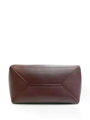 Loewe Puzzle Fold Tote Satchel - Red