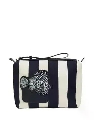 INOUI EDITIONS Striped Makeup Bag