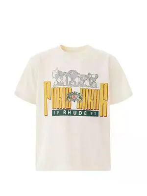 Rhude Trofeo T-shirt Neutrals