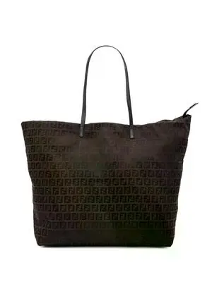 Fendi 2000-2010 Zucchino Canvas Tote Bag