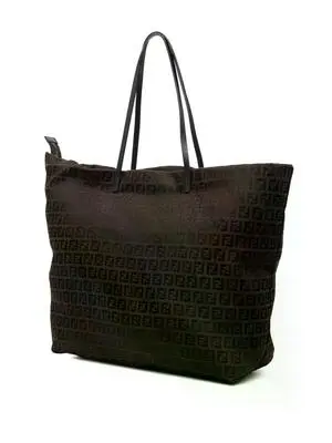 Fendi 2000-2010 Zucchino Canvas Tote Bag