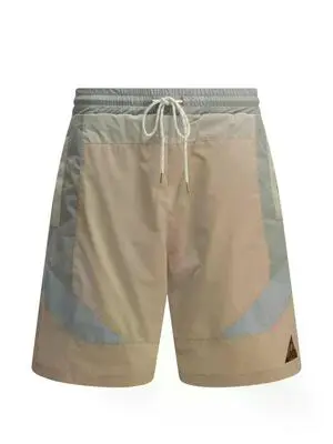 Kapital Logo-patch Panelled Swim Shorts - Pink