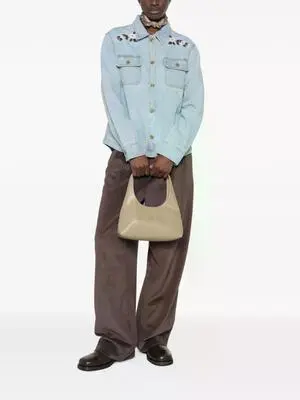 A.p.c. Logo-print Leather Tote Bag