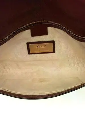 Gucci Calfskin Soho Disco Clutch Bag - Red