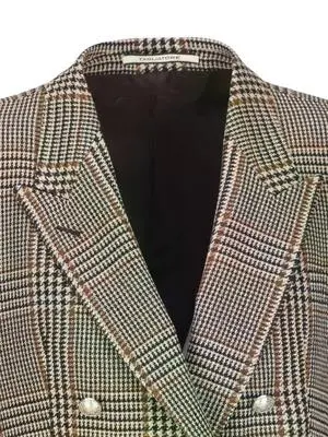 Tagliatore Checked Double-breasted Blazer