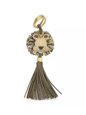 GIANNI CHIARINI Lion Tassel Charm - Neutrals