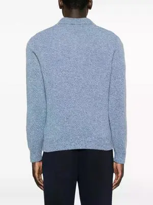 04651 / A TRIP IN A BAG Polo-collar Sweater