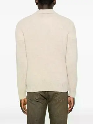 04651 / A TRIP IN A BAG Polo-collar Sweater