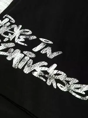 AAPE BY *A BATHING APE Moonface Graffiti-print T-shirt