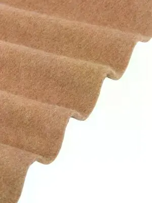 Max Mara Yarn-dyed Wool Scarf Camel