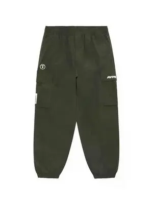 AAPE BY *A BATHING APE Aapenow Logo-embroidered Cargo Pants - Grey