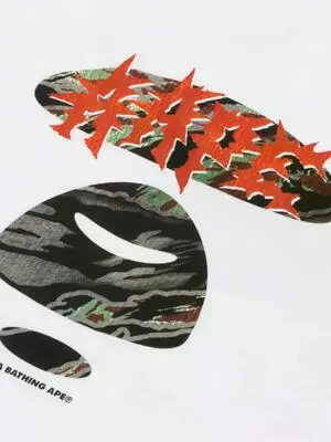 AAPE BY *A BATHING APE Moonface Graphic T-shirt - White