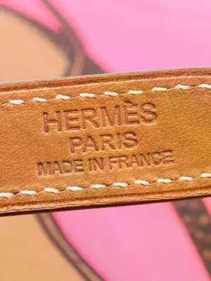 Hermès Silk And Barenia Coup De Fouet Silky City Crossbody Bag - Pink