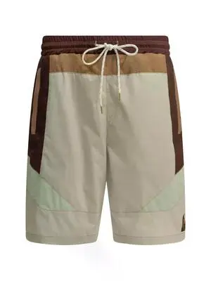 Kapital Shaka Colour-block Swim Shorts - Neutrals