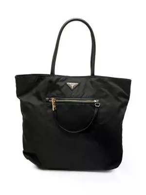 Prada 2013-2026 Tessuto Tote Bag - Black
