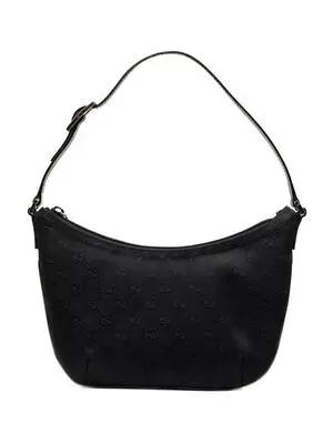 Gucci 2000-2015 Gg Canvas Shoulder Bag - Black