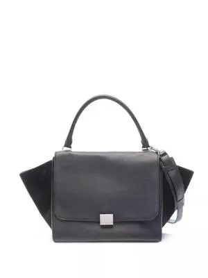 Celine Trapeze Tote Bag - Black