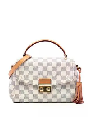LOUIS VUITTON 2016 Damier Azur Croisette Satchel