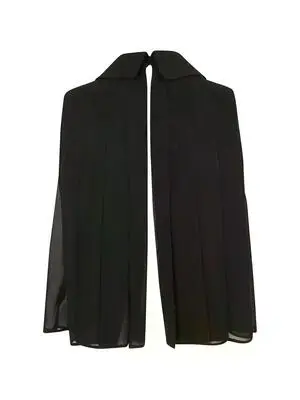 Elisabetta Franchi Bow-detail Pleated Blouse