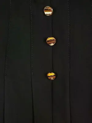 Elisabetta Franchi Bow-detail Pleated Blouse