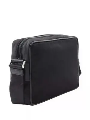 Prada 2013-2026 Saffiano Trimmed Tessuto Camera Bag Crossbody Bag
