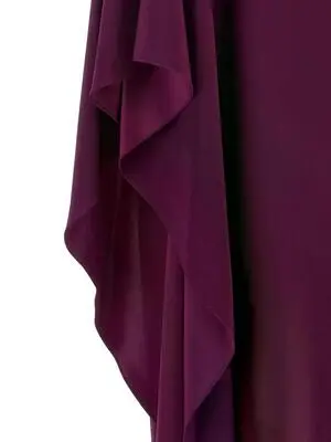 GIANLUCA CAPANNOLO Annouk Asymmetrical Silk Maxi Dress