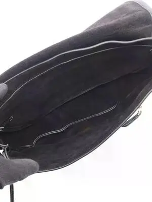 Celine 2010-2026 Leather Triomphe Little Half Moon Soft Bag Crossbody Bag