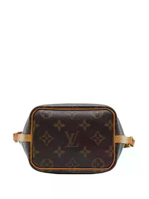 LOUIS VUITTON Monogram Nano Noe Bucket Bag