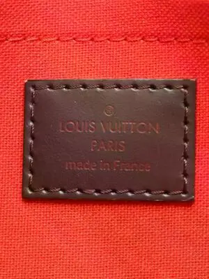 LOUIS VUITTON Damier Ebene Favorite Mm Satchel - Brown