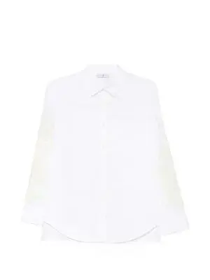 WHYCI MILANO Embroidered Long-sleeve Shirt