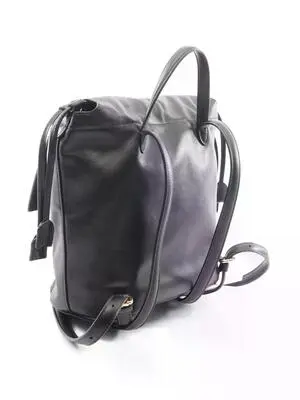 Fendi Leather Backpack - Black