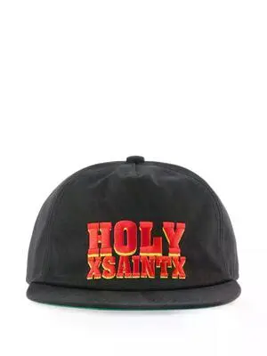 SAINT MXXXXXX Holy Embroidered Snapback Cap