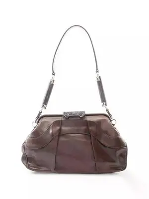 CELINE Celine 2000s Leather Shoulder Bag