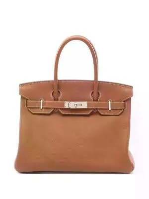 Hermès 30 Birkin Handbag - Brown