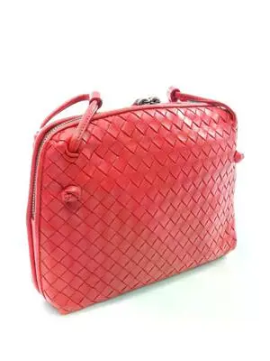 Bottega Veneta 2000s Nodini Intrecciato Shoulder Bag