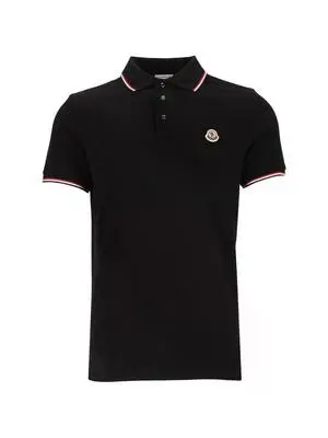 Moncler Logo-patch Polo Shirt