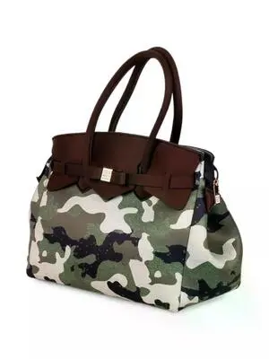 Save My Bag Camouflage-print Tote Bag - Neutrals