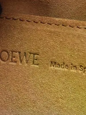 Loewe Amazona 180 Suede Handbag