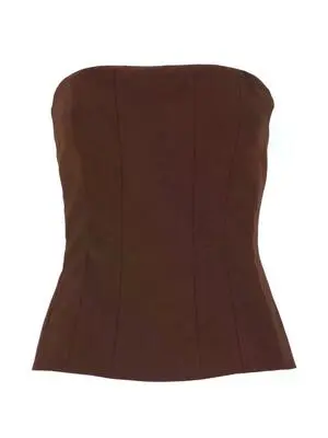 Federica Tosi Strapless Bustier Top