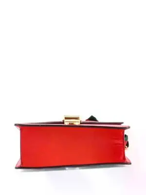 Gucci Sylvie Chain Shoulder Bag Leather Mini Cross Body Bag