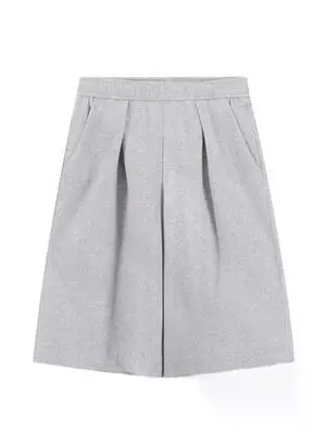 8PM Pleated Knee-length Shorts