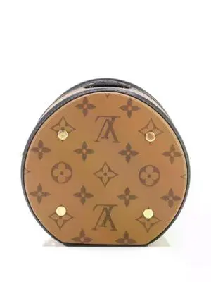 LOUIS VUITTON Cannes Handbag Reverse Monogram Canvas Satchel