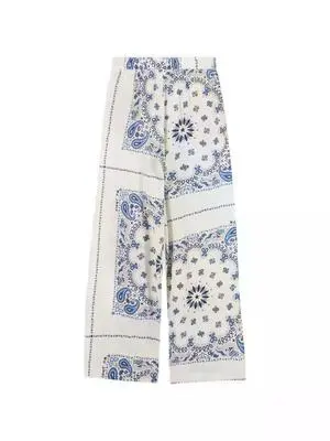 8PM Stromboli Bandana-print Straight Trousers