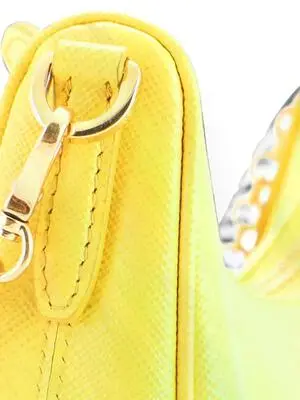 Prada Re-edition 2005 Shoulder Bag Saffiano Leather Small Crossbody Bag - Yellow
