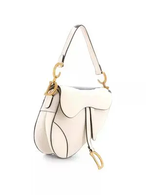 Dior Saddle Handbag Leather Medium Shoulder Bag
