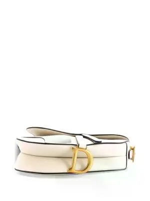 Dior Saddle Handbag Leather Medium Shoulder Bag