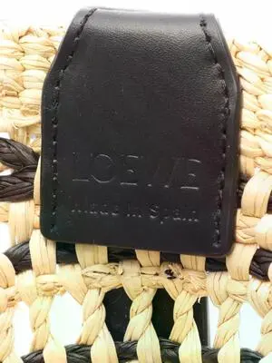 Loewe 2020s Paula's Ibiza Braided Basket Tote Bag