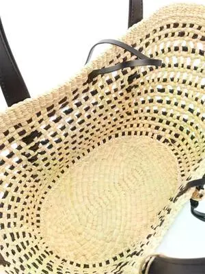 Loewe Braided Basket Tote Bag - Neutrals