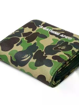 A BATHING APE Abc Camo Wallet