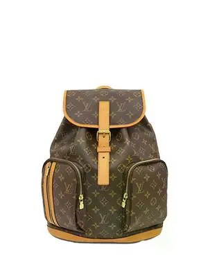 LOUIS VUITTON 2015 Monogram Sac A Dos Bosphore Backpack - Brown